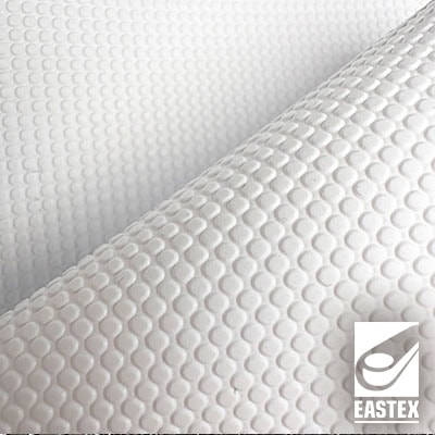 Slip-Not Dots White Vinyl Fabric - Eastex Products